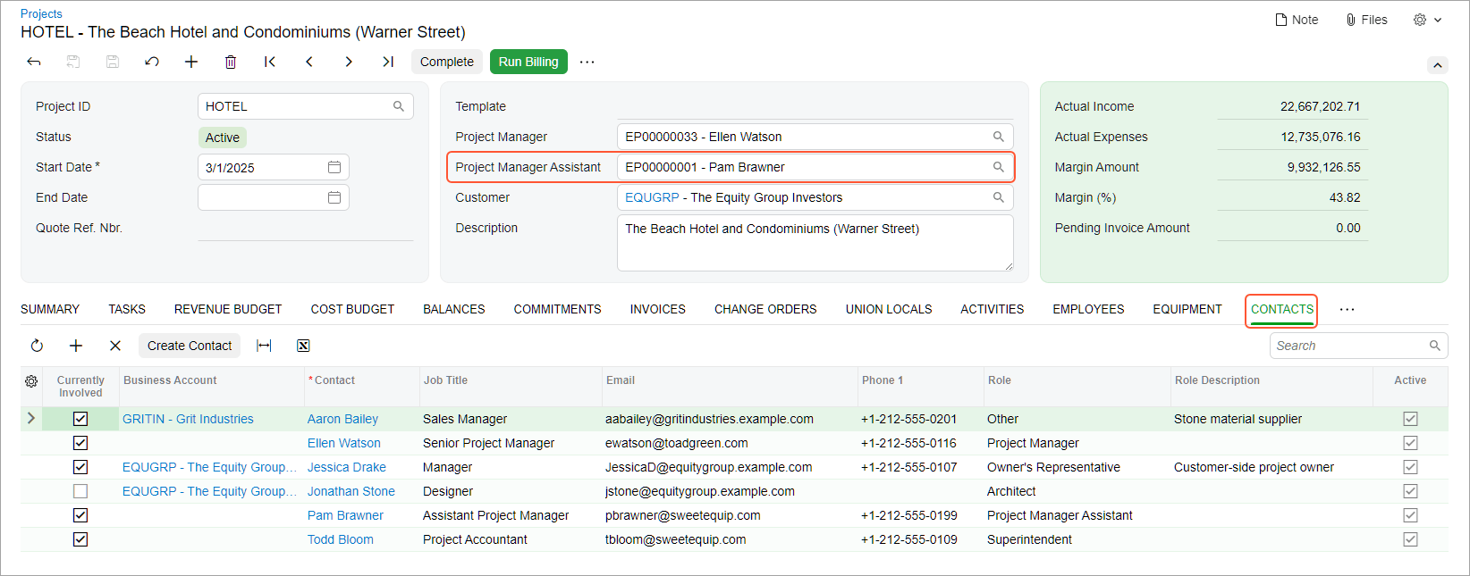 MYOB Acumatica 2025.2: A 360° Project Dashboard, Lifecycle Control ...