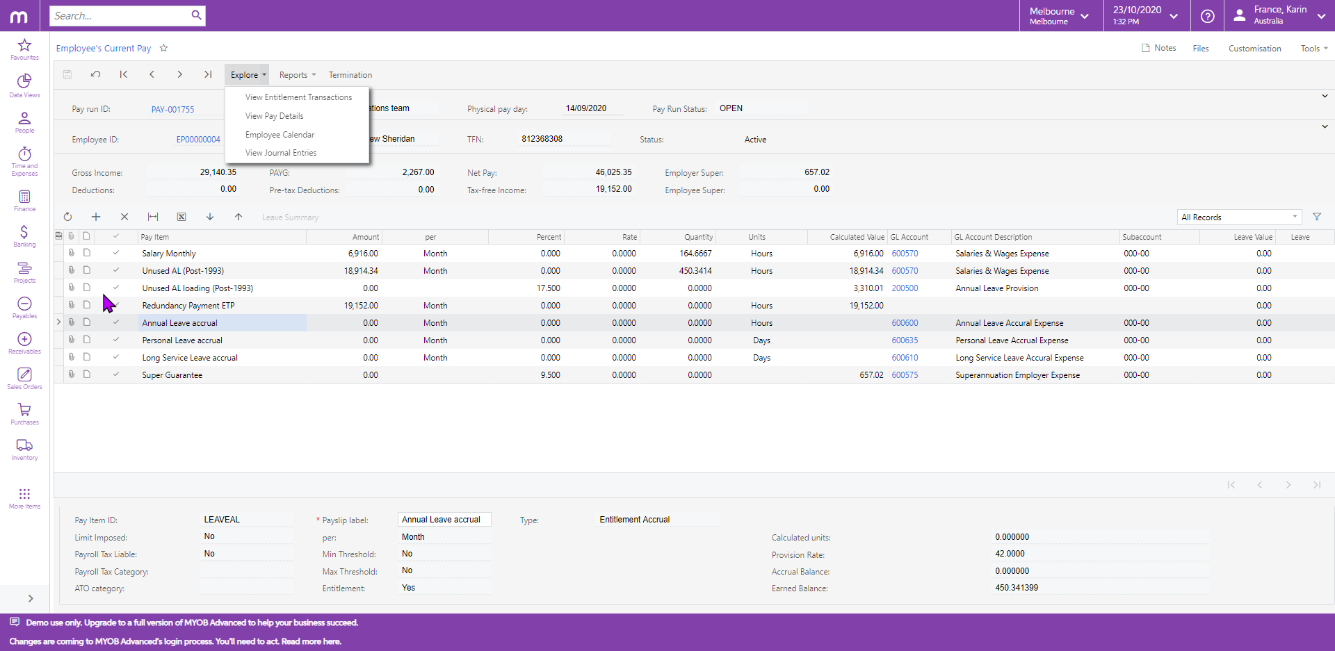 MYOB Acumatica Cloud Payroll & Workforce Management | Avanza Solutions