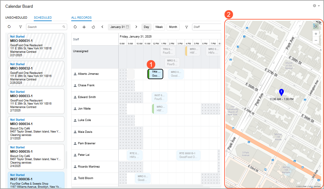 MYOB Acumatica 2025.2: A Completely Reimagined Calendar Board