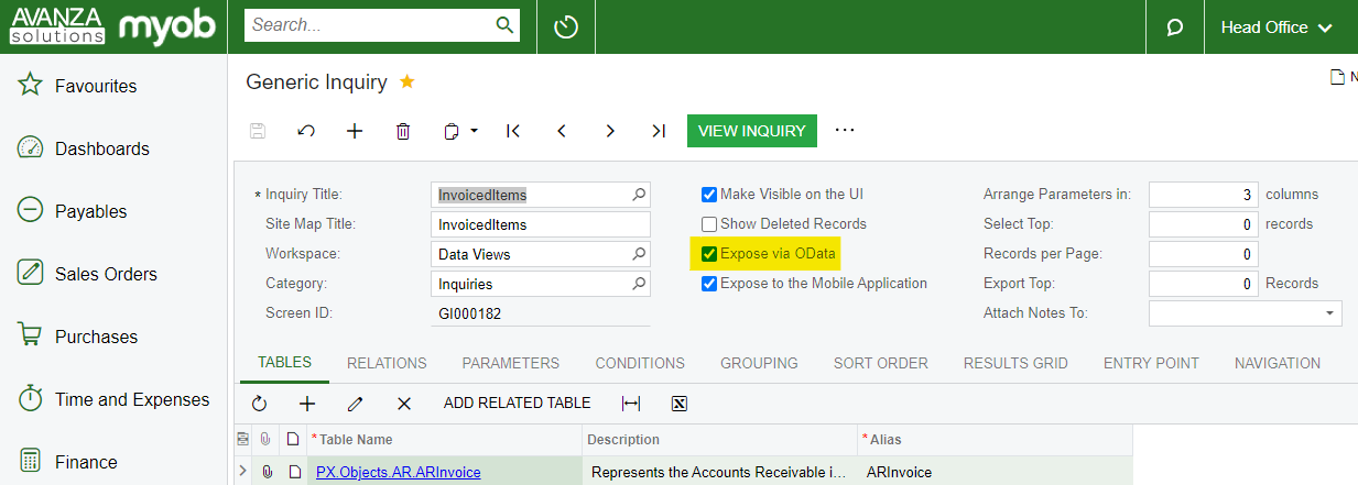 MYOB Advanced Tips & Tricks - Data Visualisation with OData and Power BI