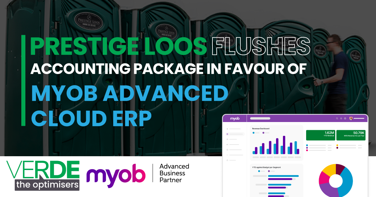 Prestige Loos | Upgrading to MYOB Advanced Cloud ERP